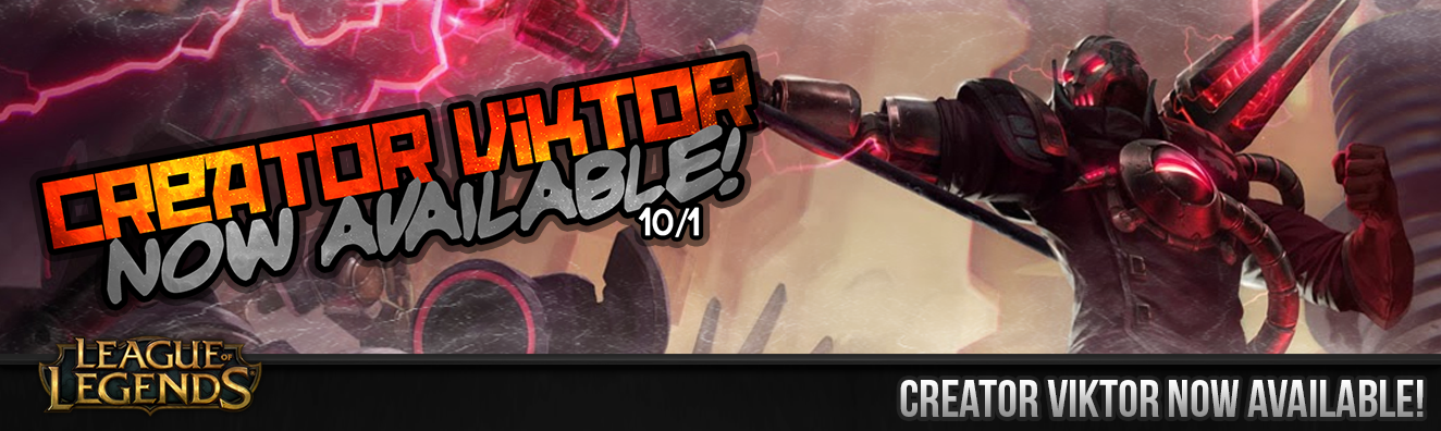 Taverna do lol: VIKTOR CRIADOR JÁ ESTÁ DISPONÍVEL!