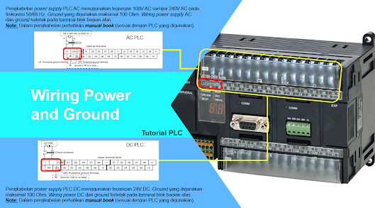 Tutorial PLC: Pengawatan / Wiring Power, Input, Output PLC