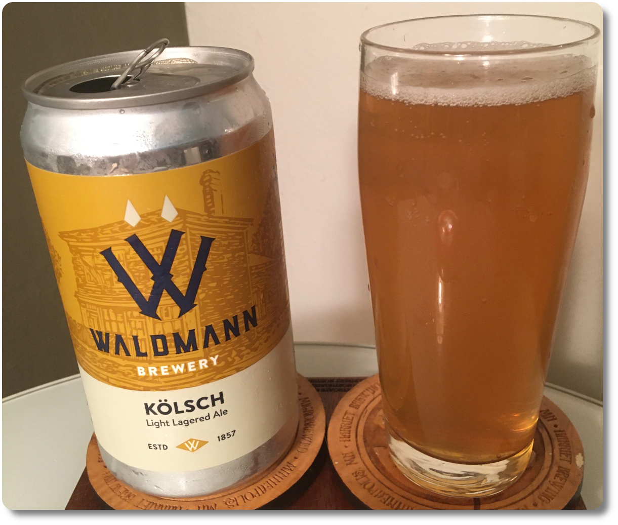 The Bitter Nib: Waldmann Kölsch Light Lagered Ale