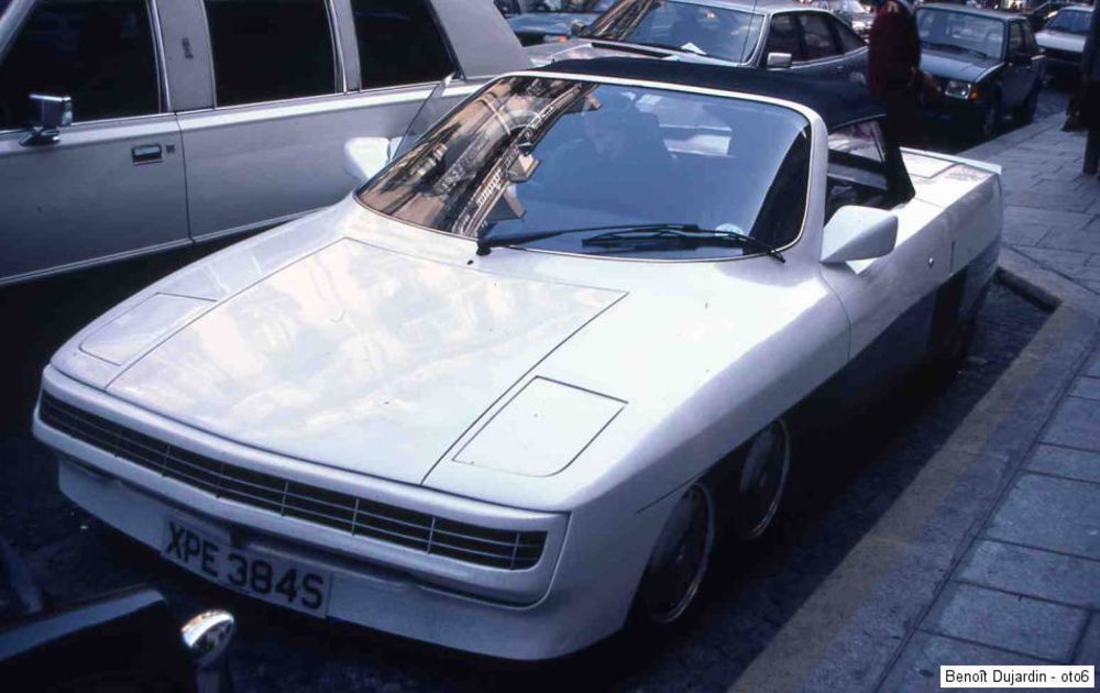 Vintage Photos of the Panther 6, a Crazy 6-Wheeled UK Sports Car From ...