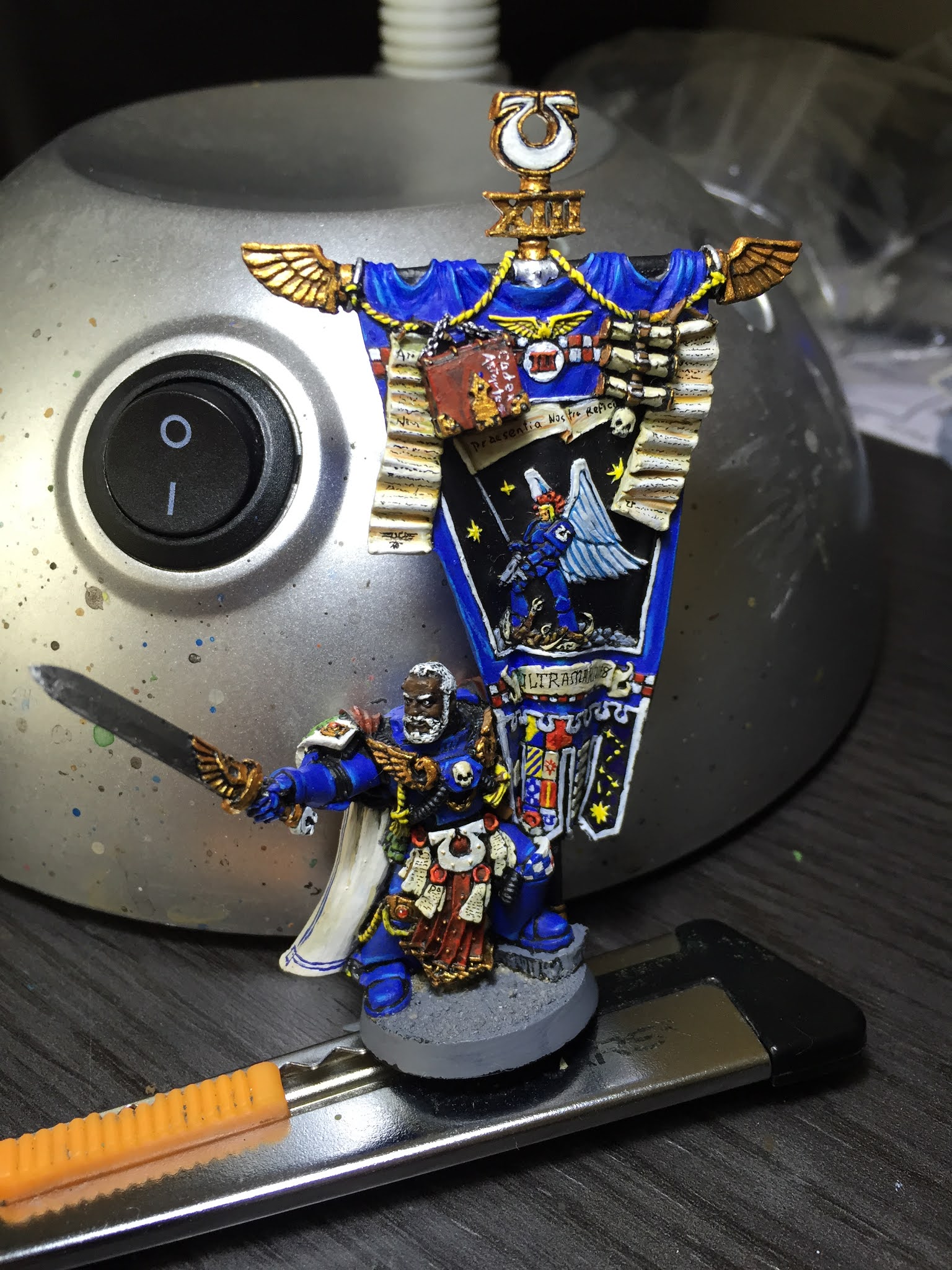 Old School Workshop: Lord Macragge revisited (Pt. 4, minis finished)