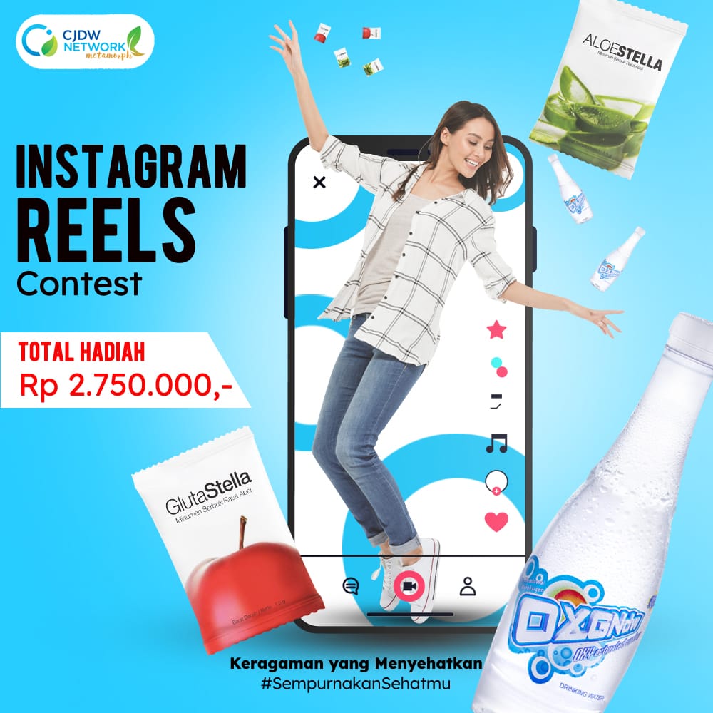 Instagram Reels Contest Senilai 2,7 Juta Rupiah