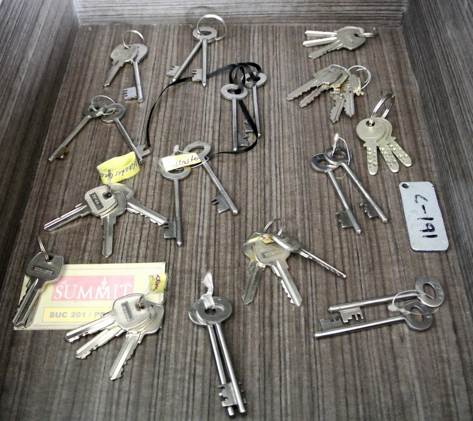 The House of Susanna / my life in India : So many keys.....