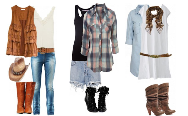 Dezesseis Fases: Estilo Country