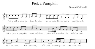 The Sweetest Melody: Fall/Halloween Rhythm Manipulatives