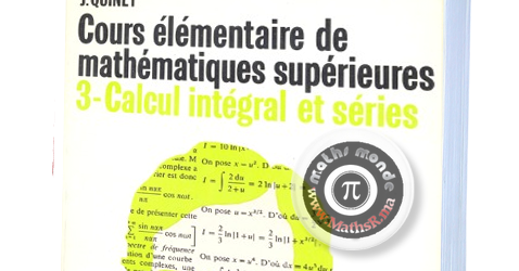 calcul intégral cours pdf