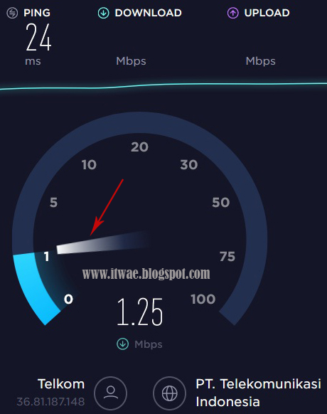 Cara Tes Kecepatan Internet IndiHome Speedy & Semua Operator - IT Wae
