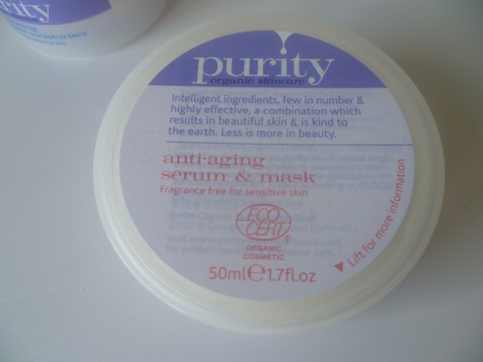 Purity Organic Skincare treats - A Review - Futures