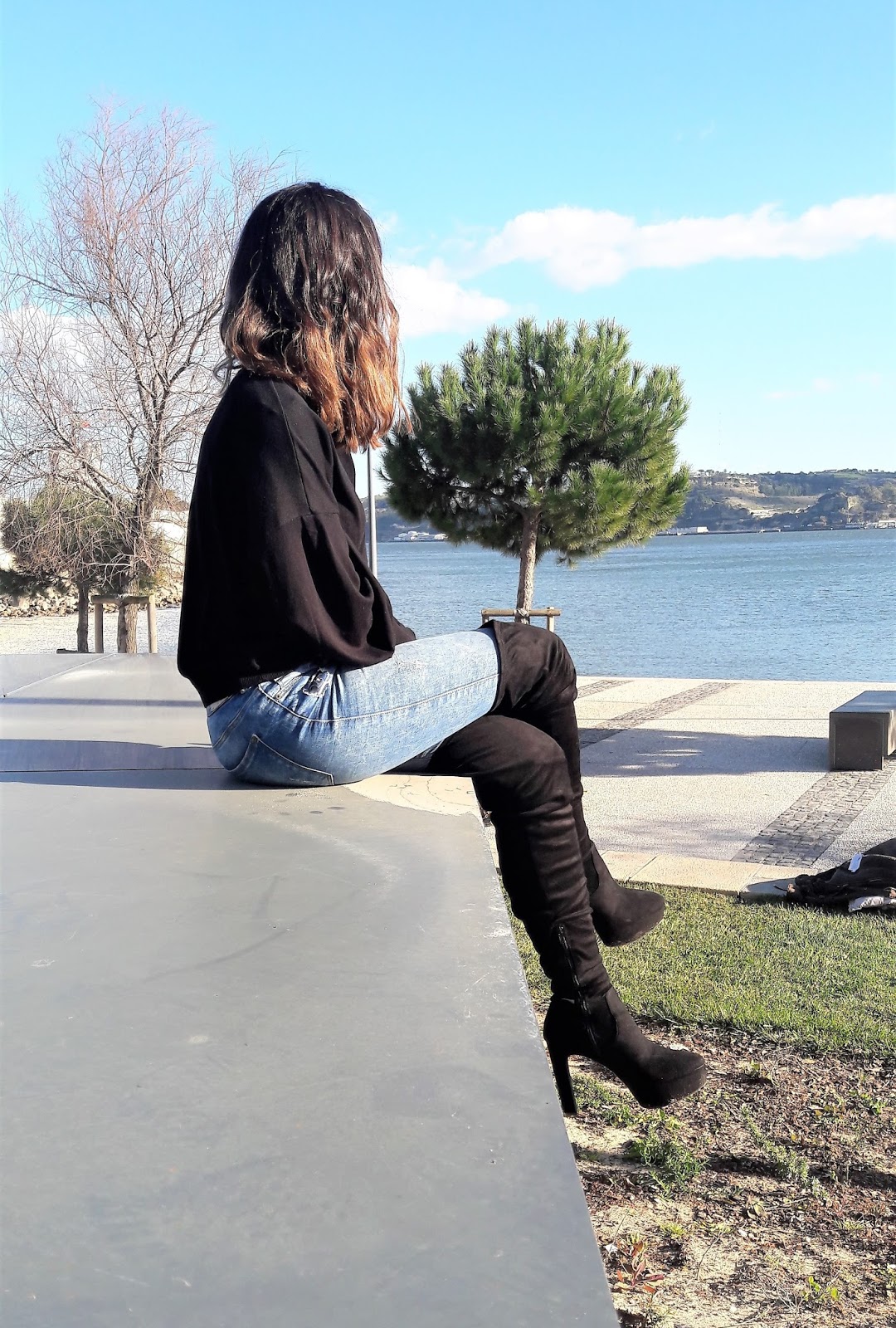 OOTD Botas Over The Knee - The Fashion Mood Book