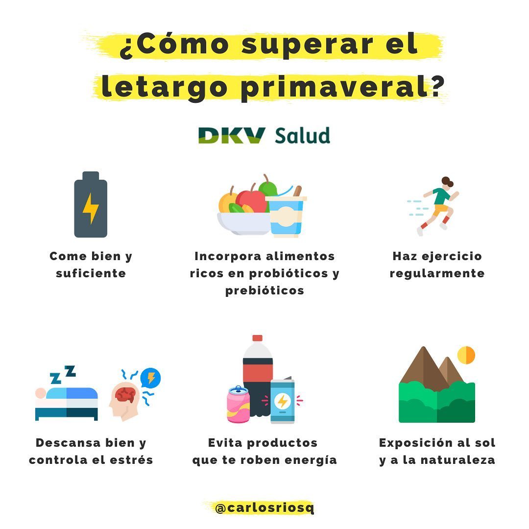 Deporte y Salud Novenes: COMO SUPERAR EL LETARGO PRIMAVERAL