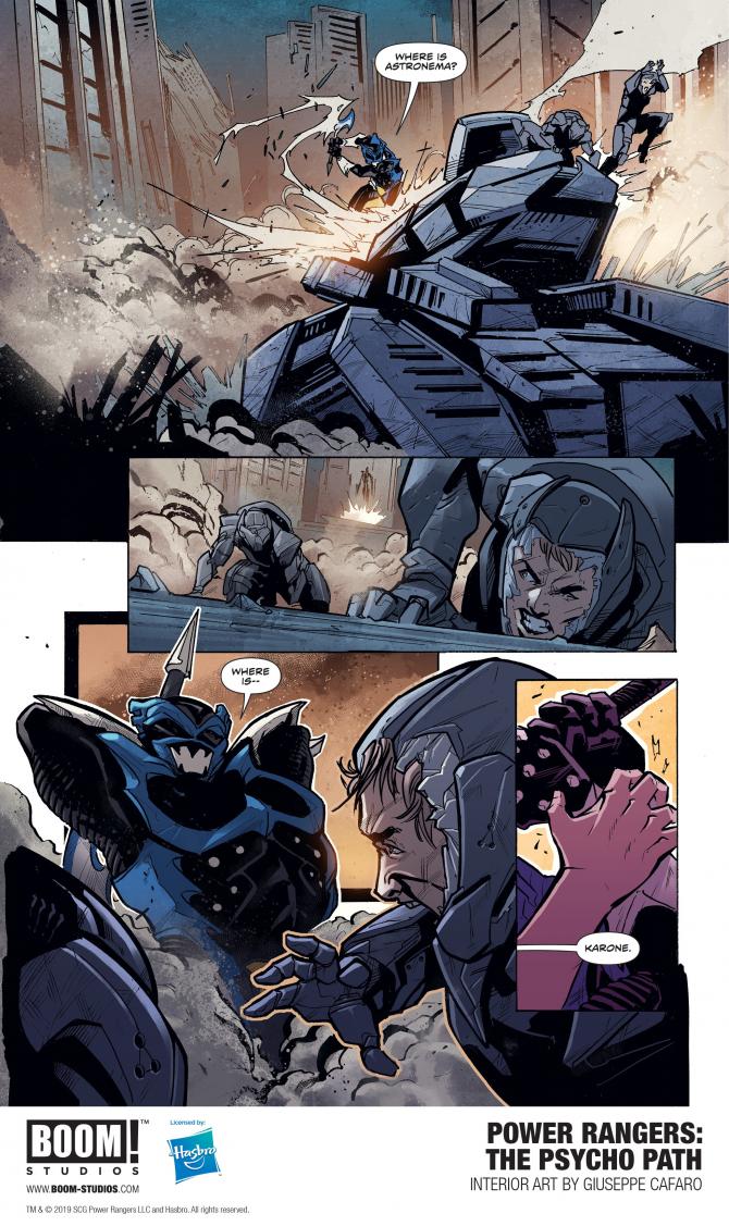 Psycho Rangers e Rangers do Espaço retornam em prévia violenta de 'The ...