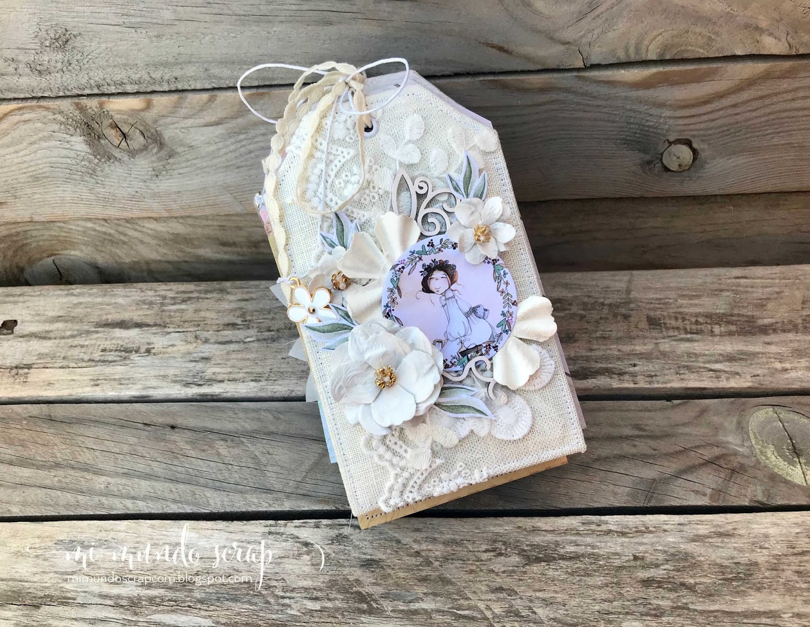 MINI ÁLBUM TAGS "UN DÍA ESPECIAL" - MI MUNDO SCRAP