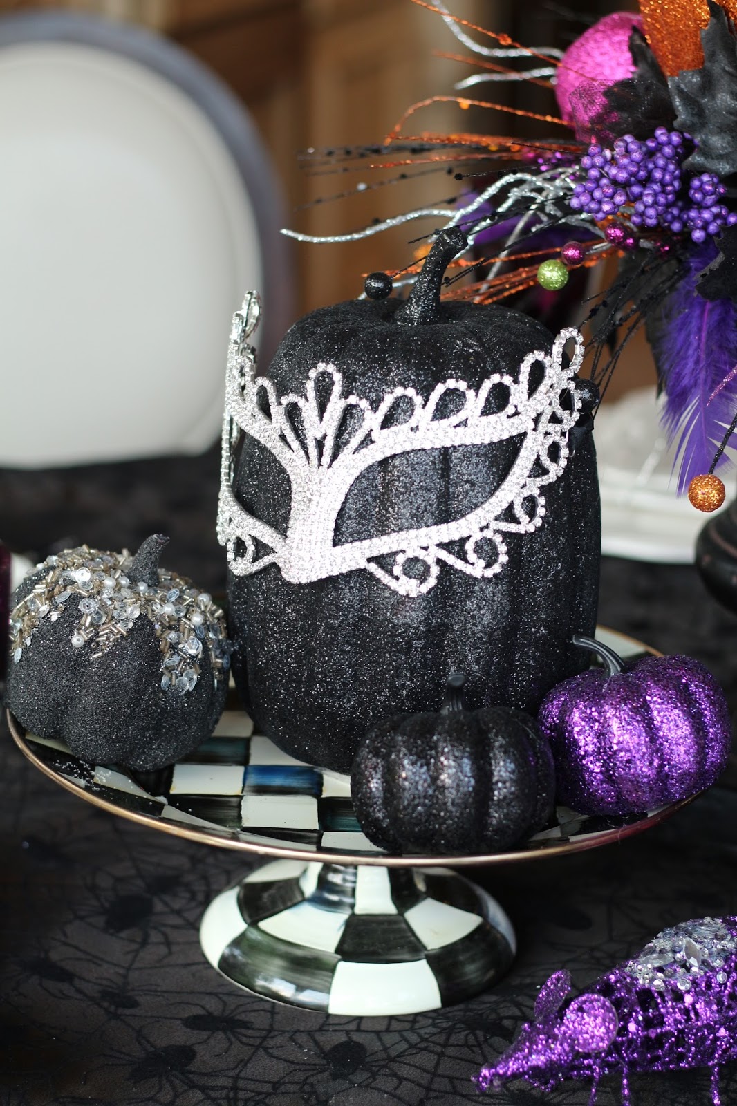 Halloween Costume Party Table - Purple Chocolat Home