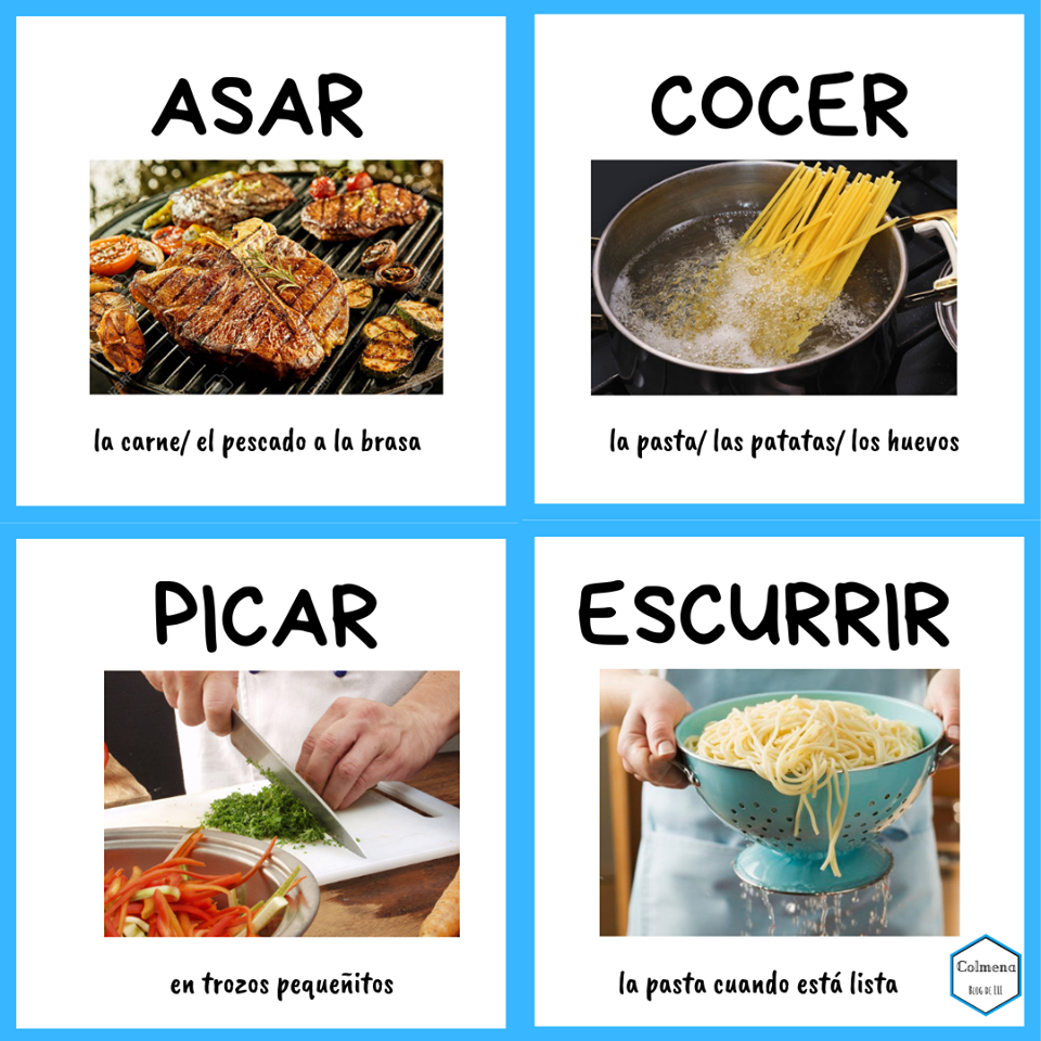 ¡Qué viva el español!: Cocinar