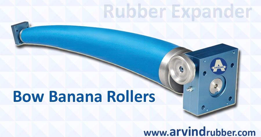 High-Speed Bow Banana Rollers for the Paper Industry ~ Arvind Rub-Web ...