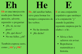 Biblioteca Escolar y Digital "FRIDA KAHLO" BACHILLERATO CEGDO: He, e o eh