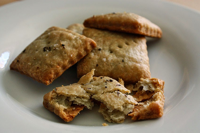 Blue Cheese Cocktail Crackers