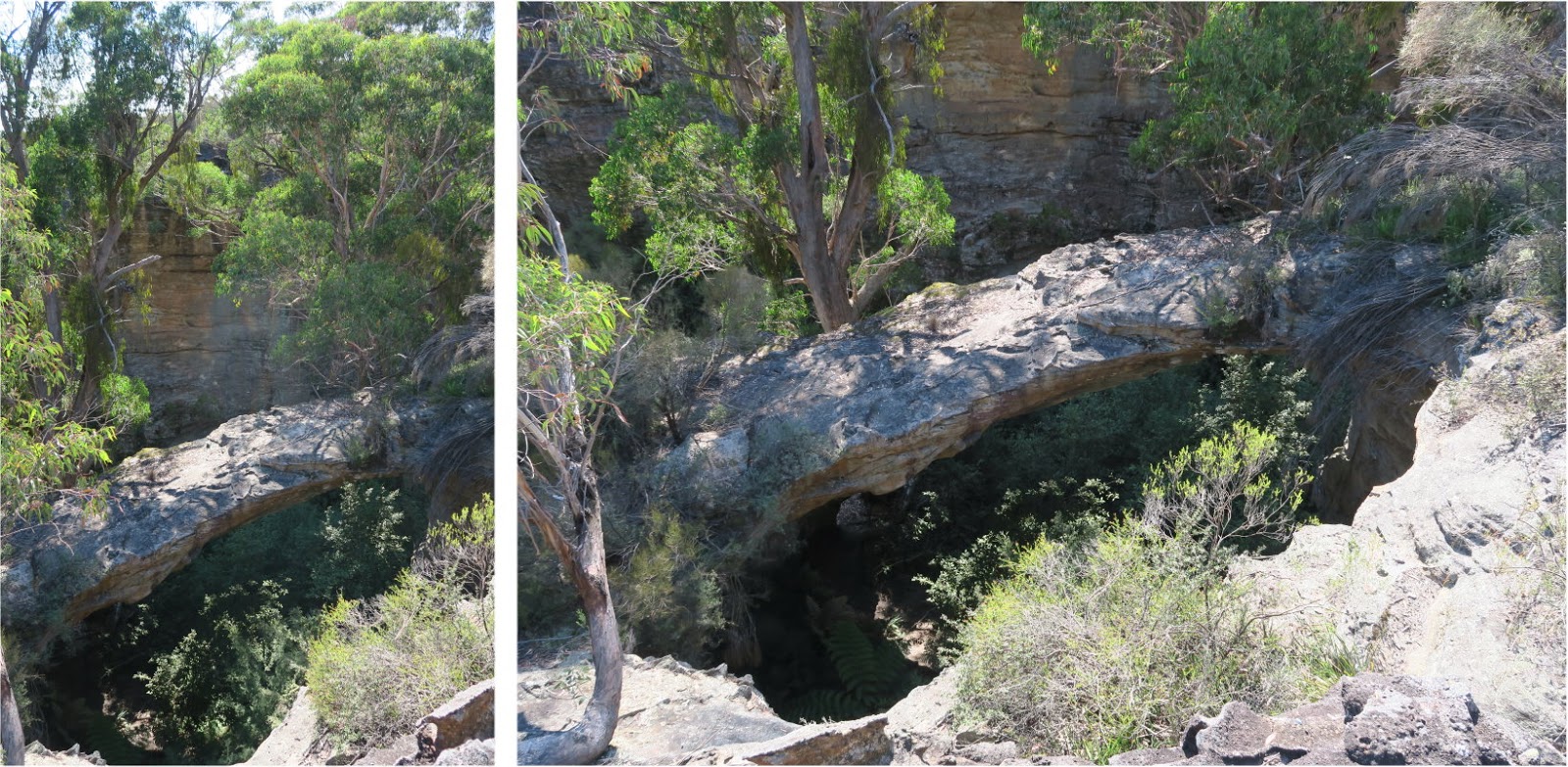 Mountains: Dargan Arch and Friday Canyon, Blue Mts, NSW, Australia