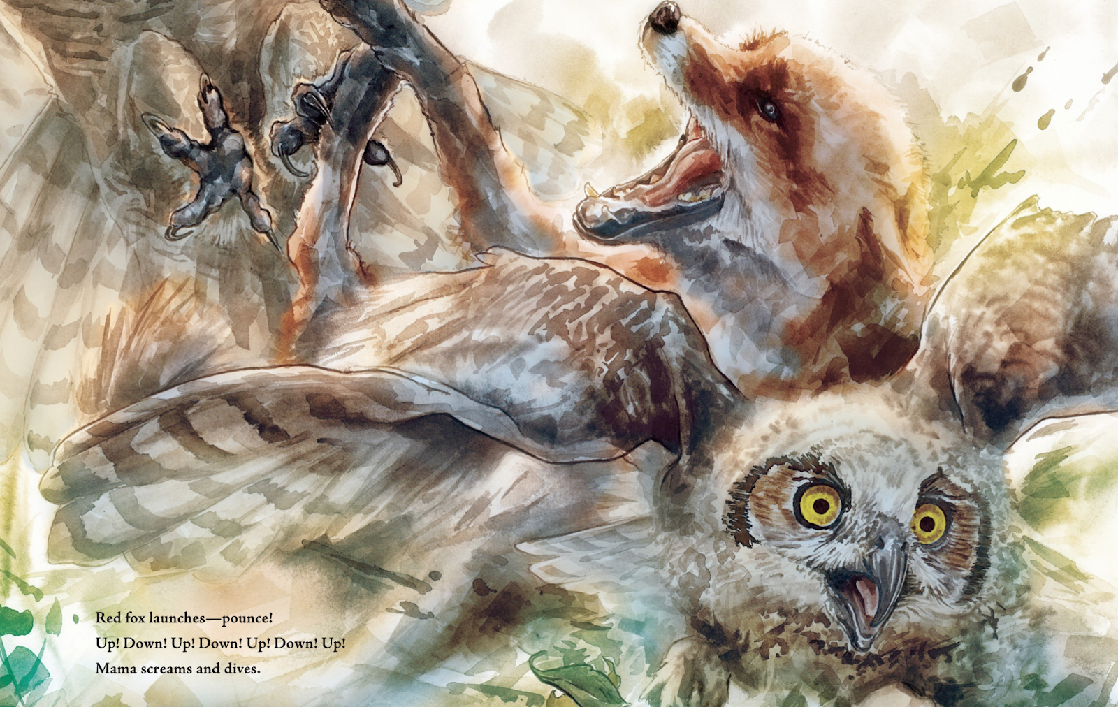 The Ladybug Reads...: Review - Whoo-Ku Haiku: A Great Horned Owl Story