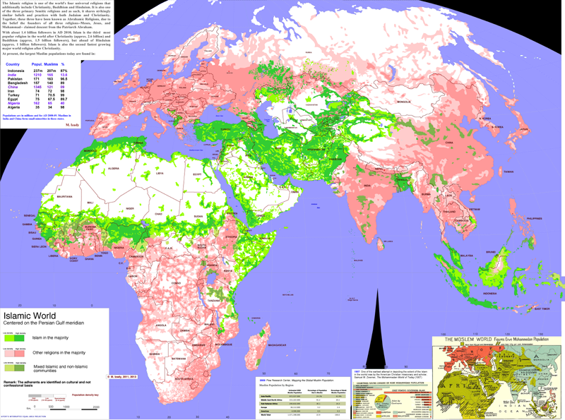 Map of the Week: The Islamic World