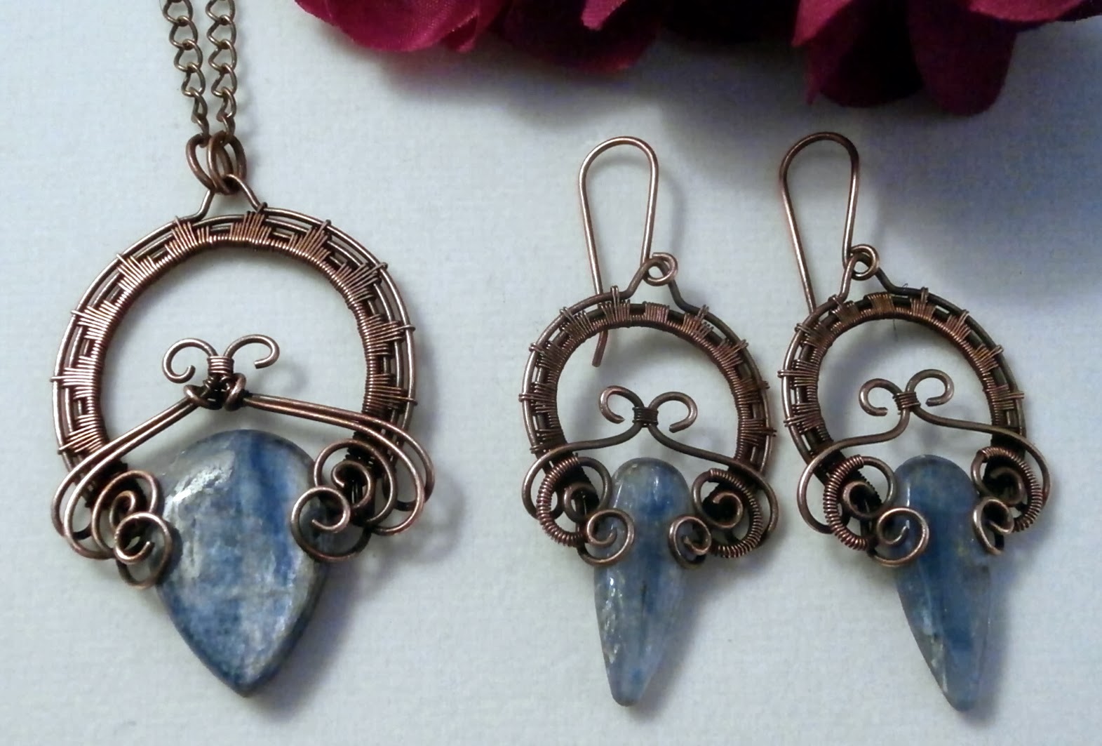 Perfectly Twisted Handmade Wire Wrapped Beaded and Gemstone Jewelry ...