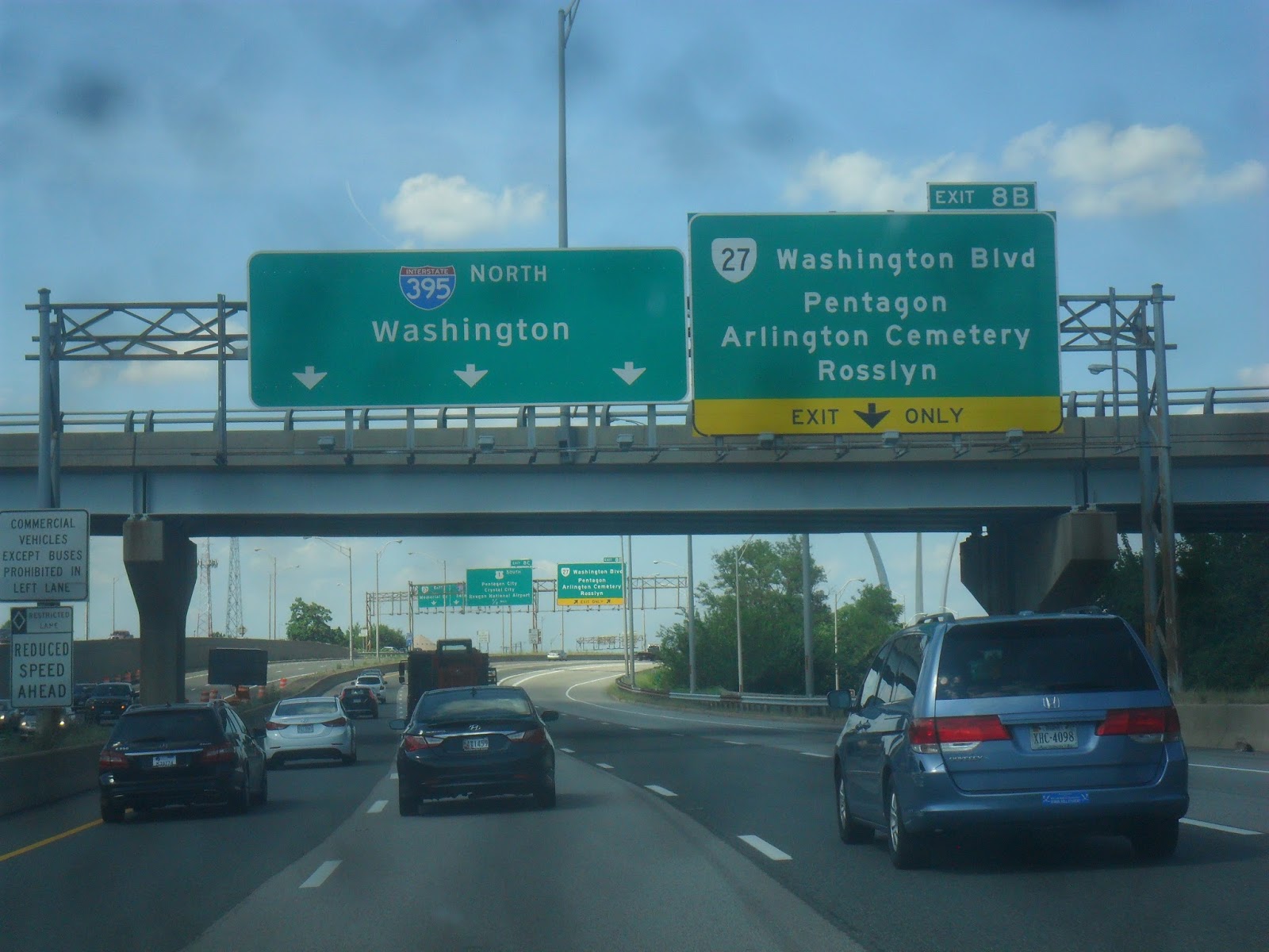Luke's Signs: Interstate 395 - Virginia & Washington, D.C.
