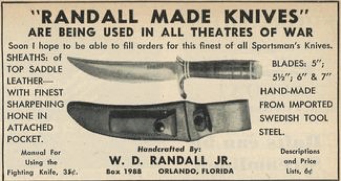 Vintage Outdoors: Old Vintage Knife Ads From Magazines