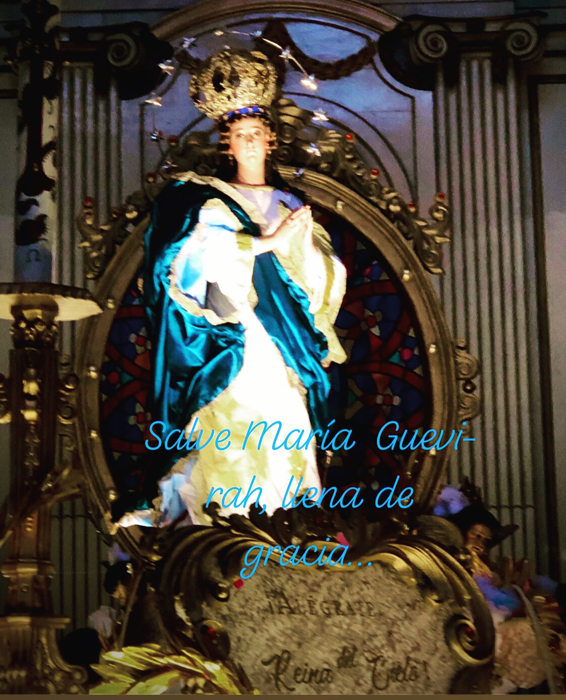 Imma advocaciones marianas: ** Salve, María guevi·ráh***