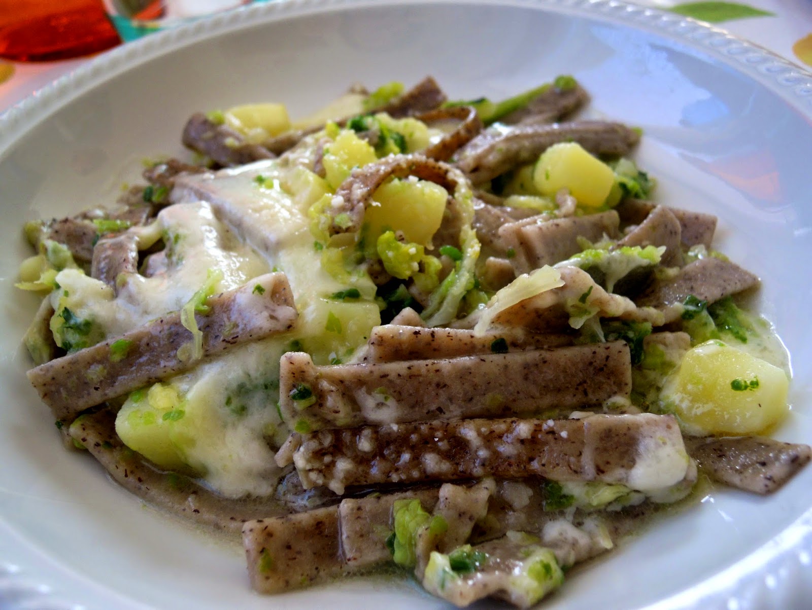 CREAMY CRAB: Pizzoccheri tradizionali