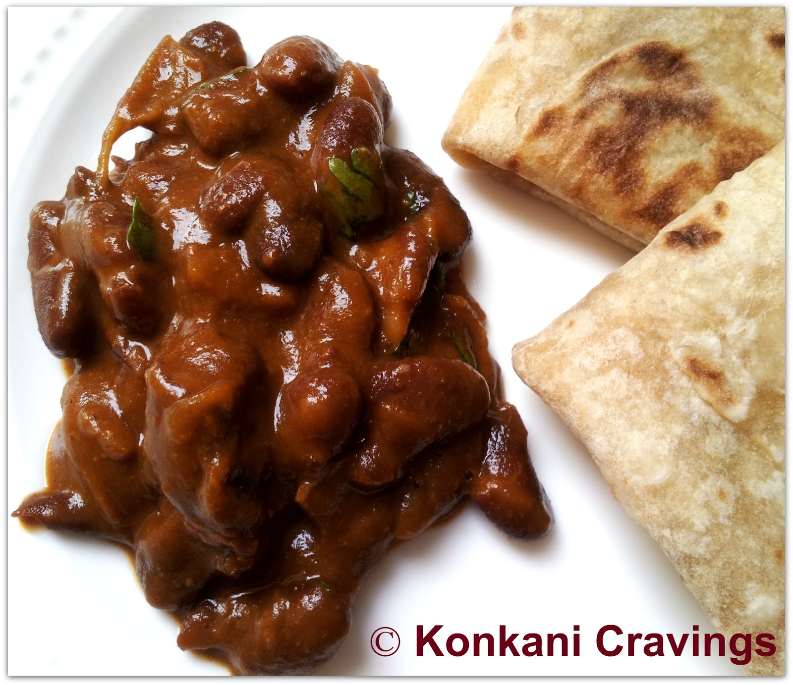 KONKANI CRAVINGS: Rajma (Red Kidney Bean) Curry