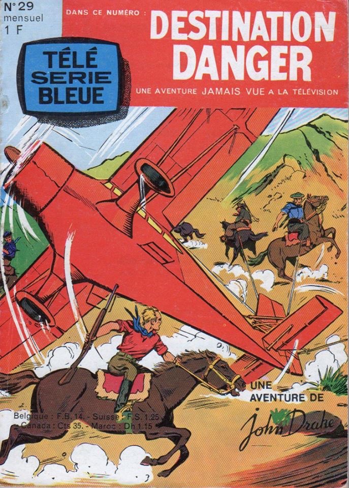 Destination Danger--Danger Man comic in Spanish (featuring Patrick ...