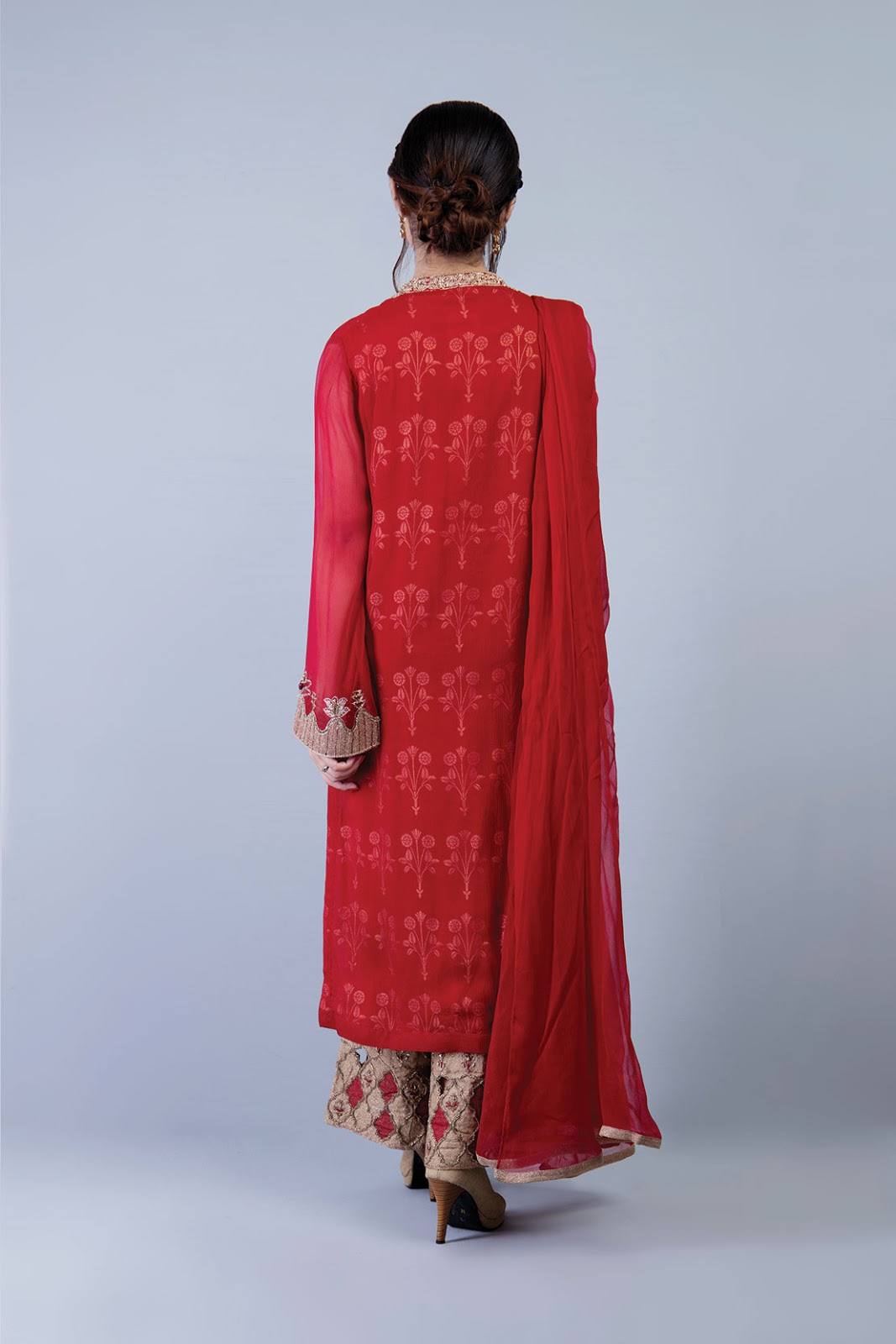 Chinyere Eid Collection 2019 : Red Dust Red PKR 20,500