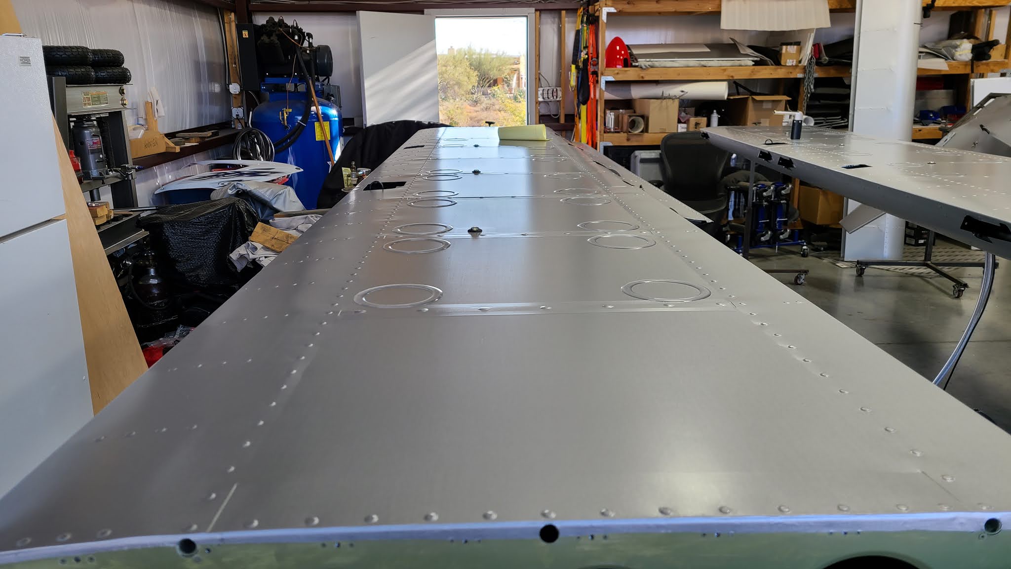 Just Another SuperSTOL Build Log: Wing Inspection Rings, LED Flood ...