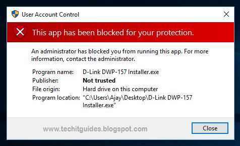Fix Blocked Apps and Software Installation in Windows 10