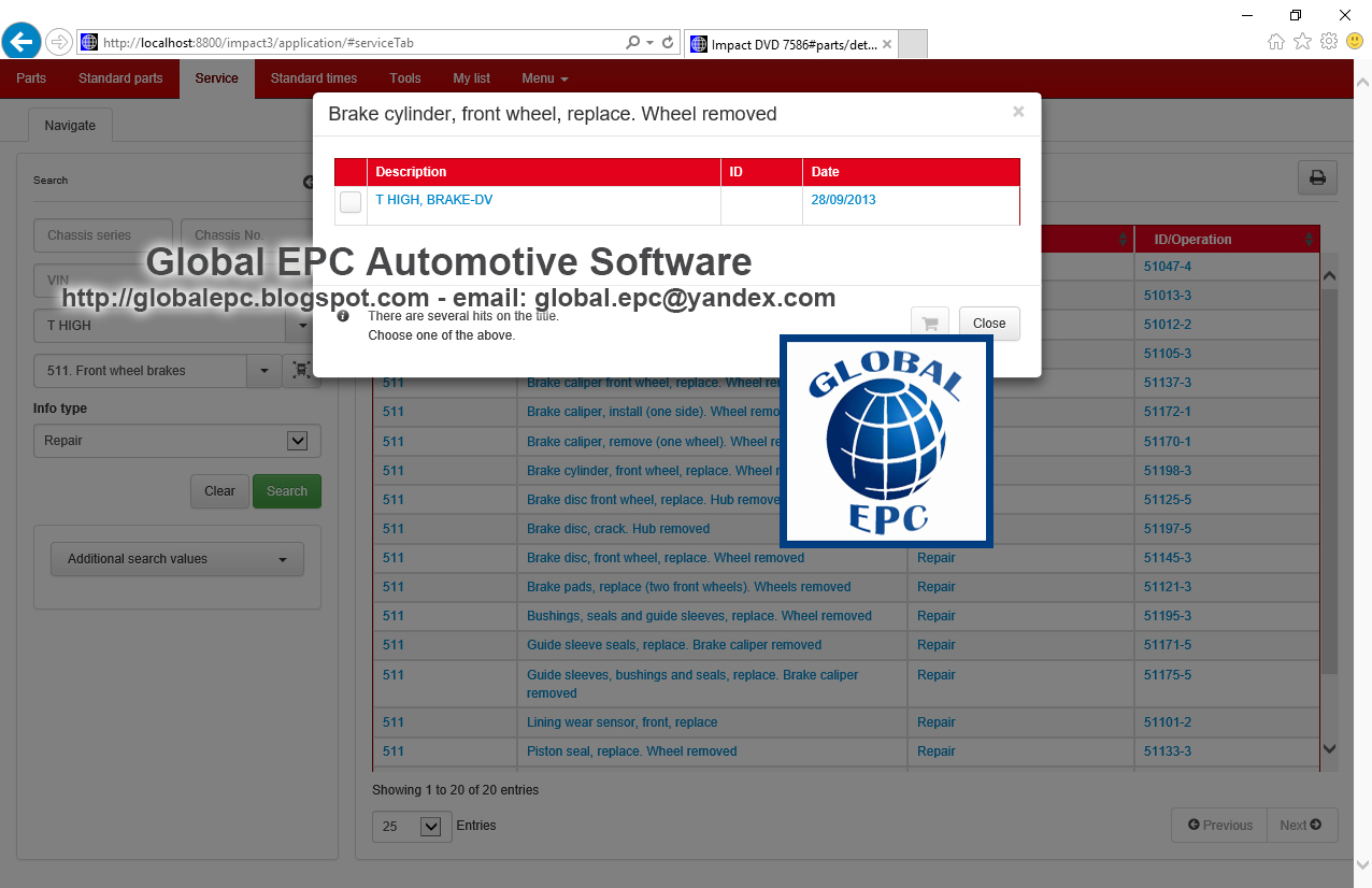 GLOBAL EPC AUTOMOTIVE SOFTWARE: RENAULT IMPACT 11.2017 TRUCKS EPC PARTS ...