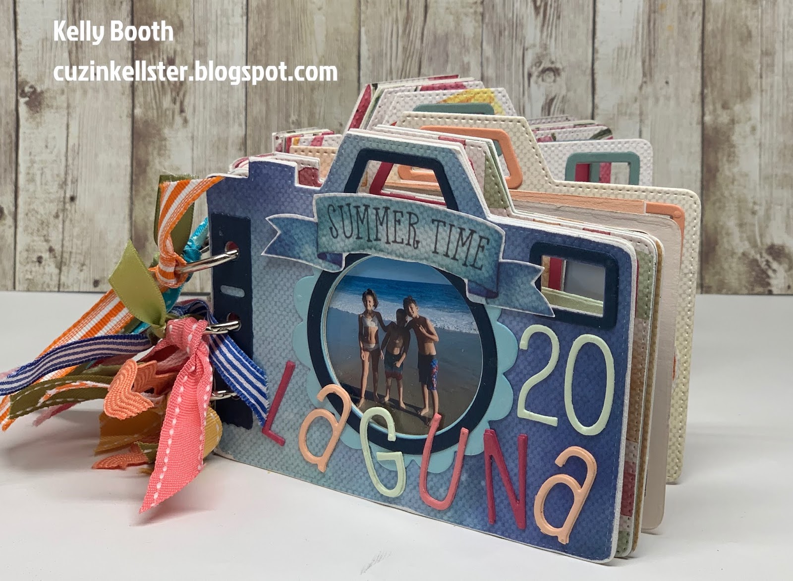 Lovin The Life I Color: A Little Camera Memory Book Using Dies By ...