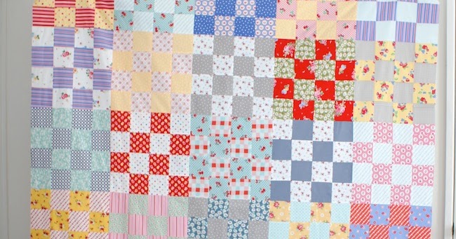 St Louis 16 Patch Quilt Top