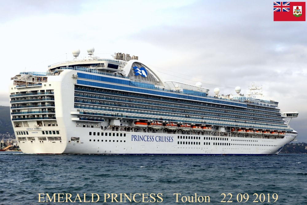 G.GYSSELS SHIPCOLLECTION: EMERALD PRINCESS : CRUISE SHIP