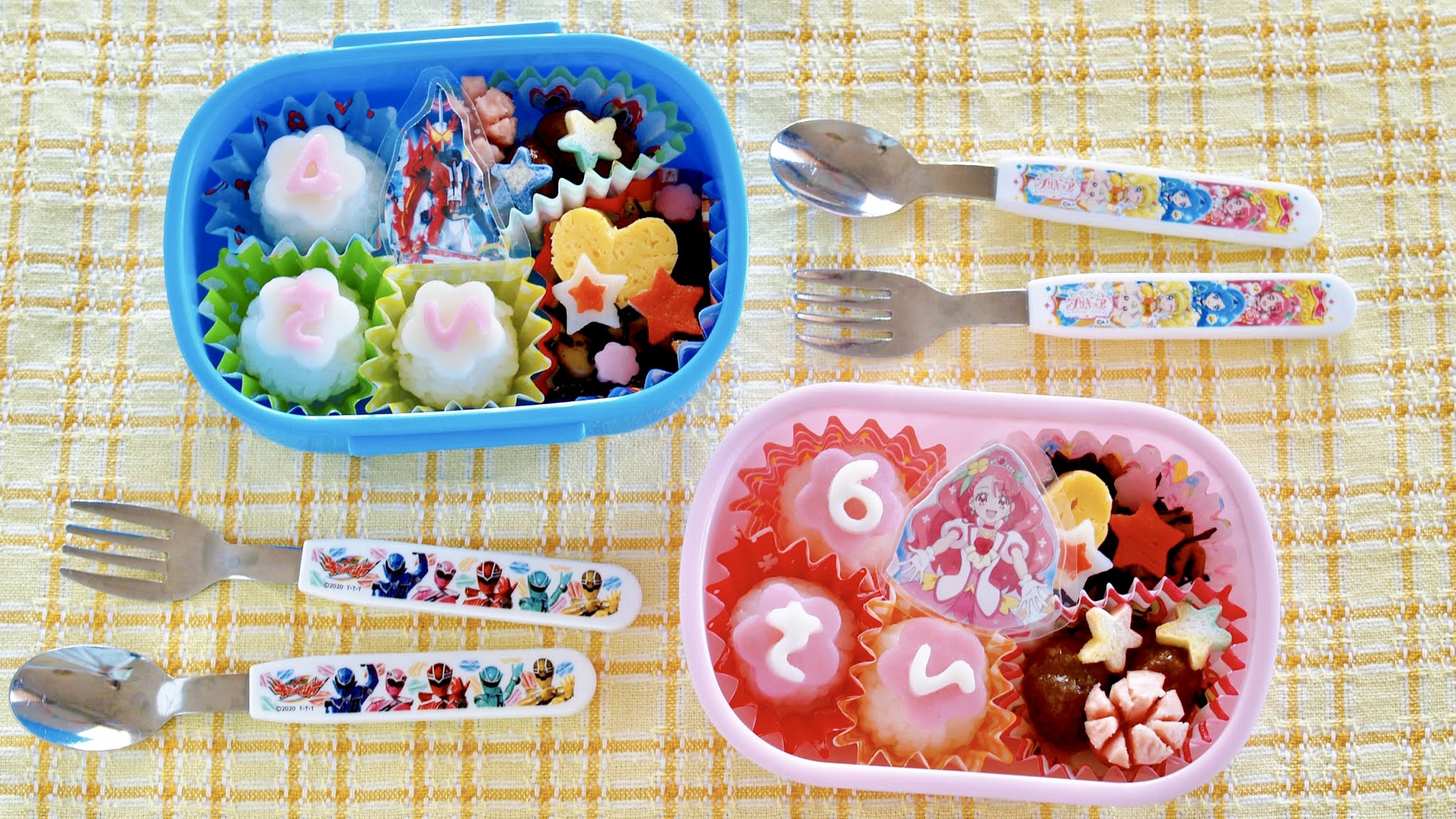 EASY Laminated Anime Character Bento Lunch Box (Kyaraben Recipe ...