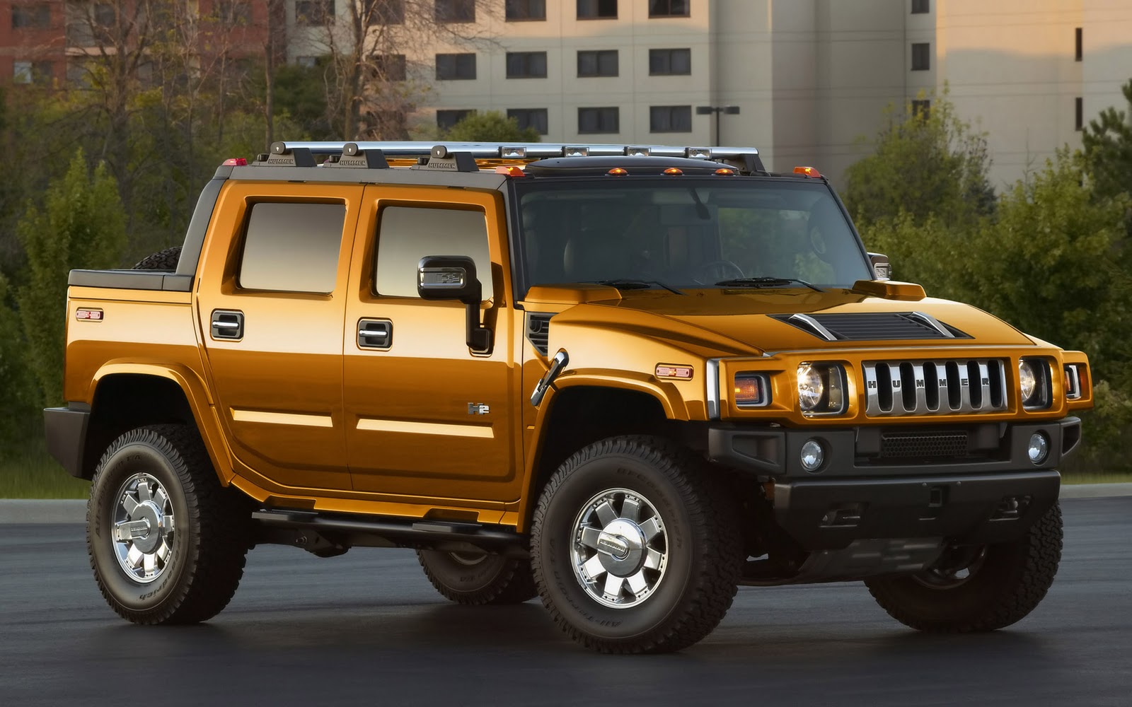 Hummer H1 Amarilla - Fondos de Pantalla HD - Wallpapers HD