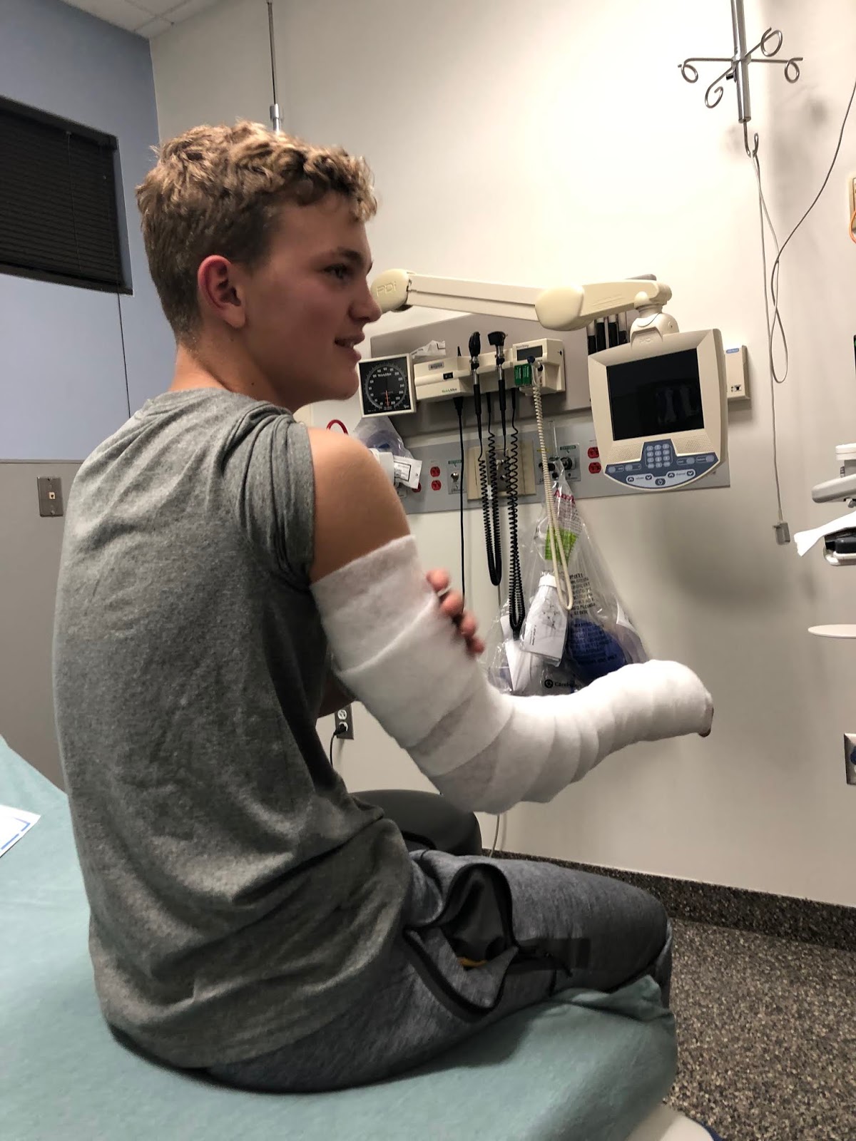 The Cullinan Family: Aidan's Broken Elbow