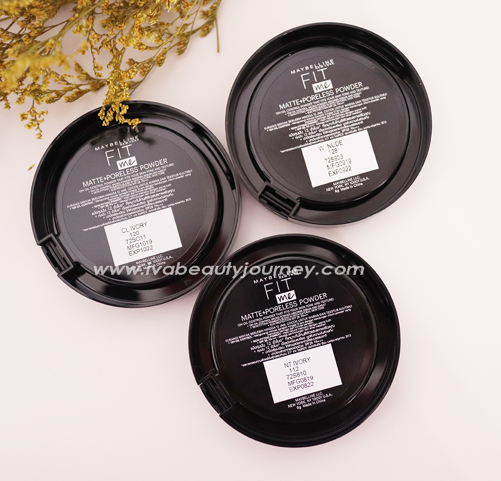 [REVIEW] MAYBELLINE FIT ME! 12H OIL CONTROL POWDER, WAJAH BEBAS KILAP ...