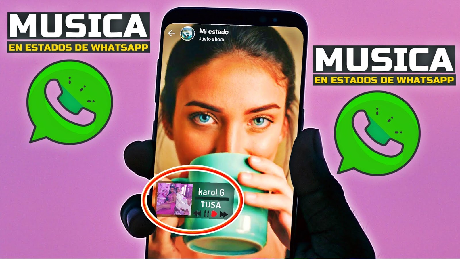 El Nuevo Truco Para Poner MÚSICA en los Estados de WhatsApp 2020⚡🎶 | StatusAndroidHD