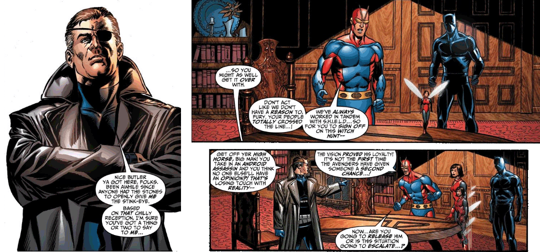 The Peerless Power of Comics!: We're SHIELD... You YIELD