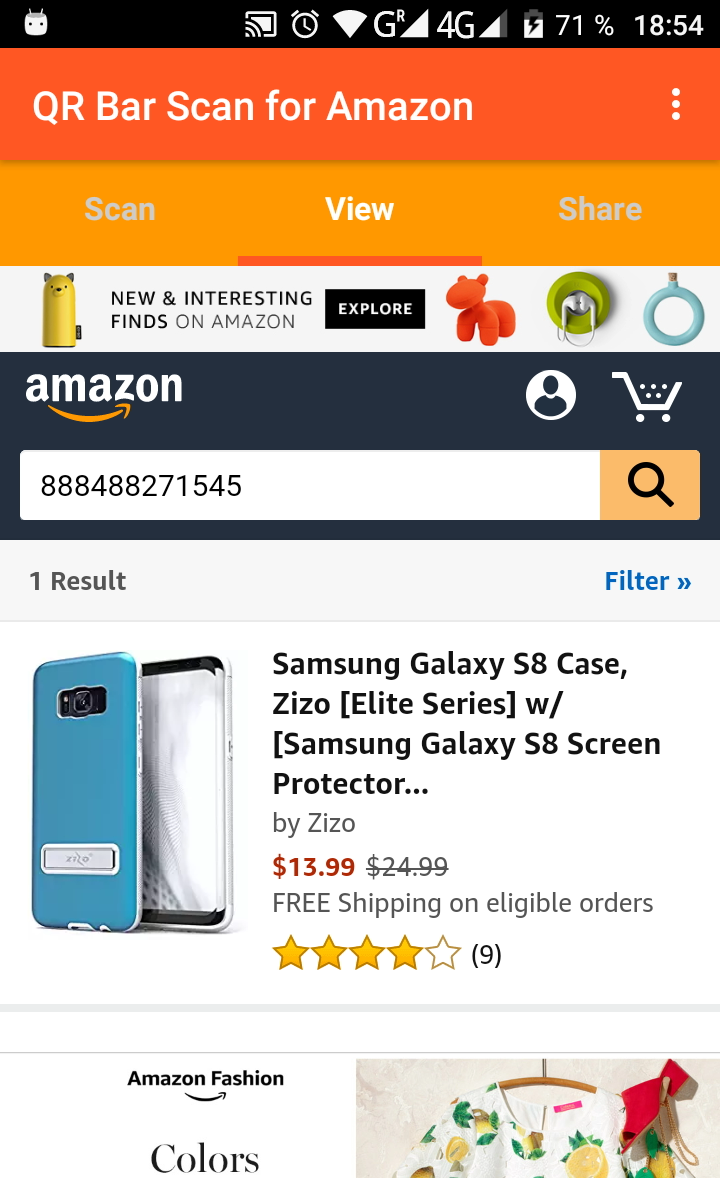 Qr Code Scanner para amazon