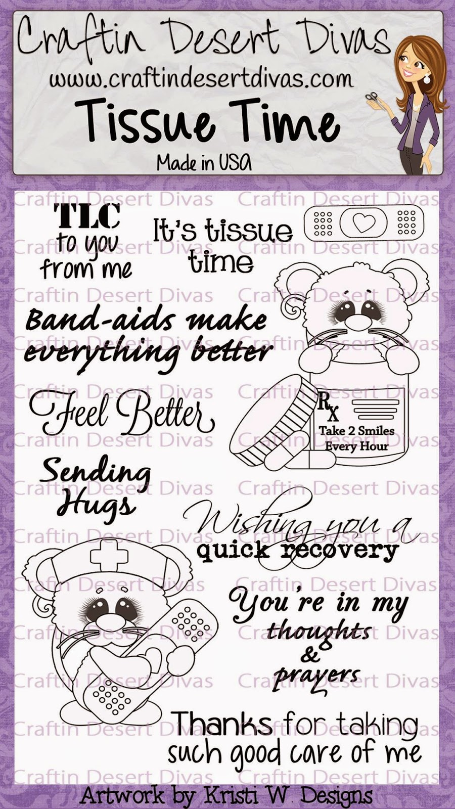 The Scrappin Rabbit: Krazy for Kristi W Designs Facebook Co-Hop!