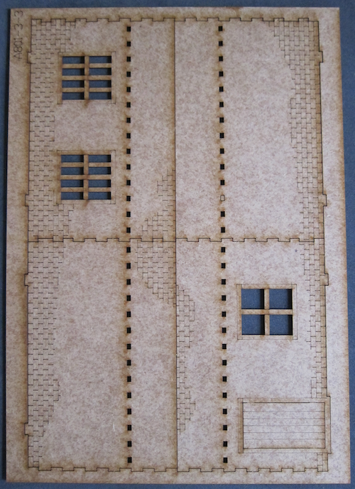 ultravanillasmurf: Adobe Jail - Sarissa 40mm scale