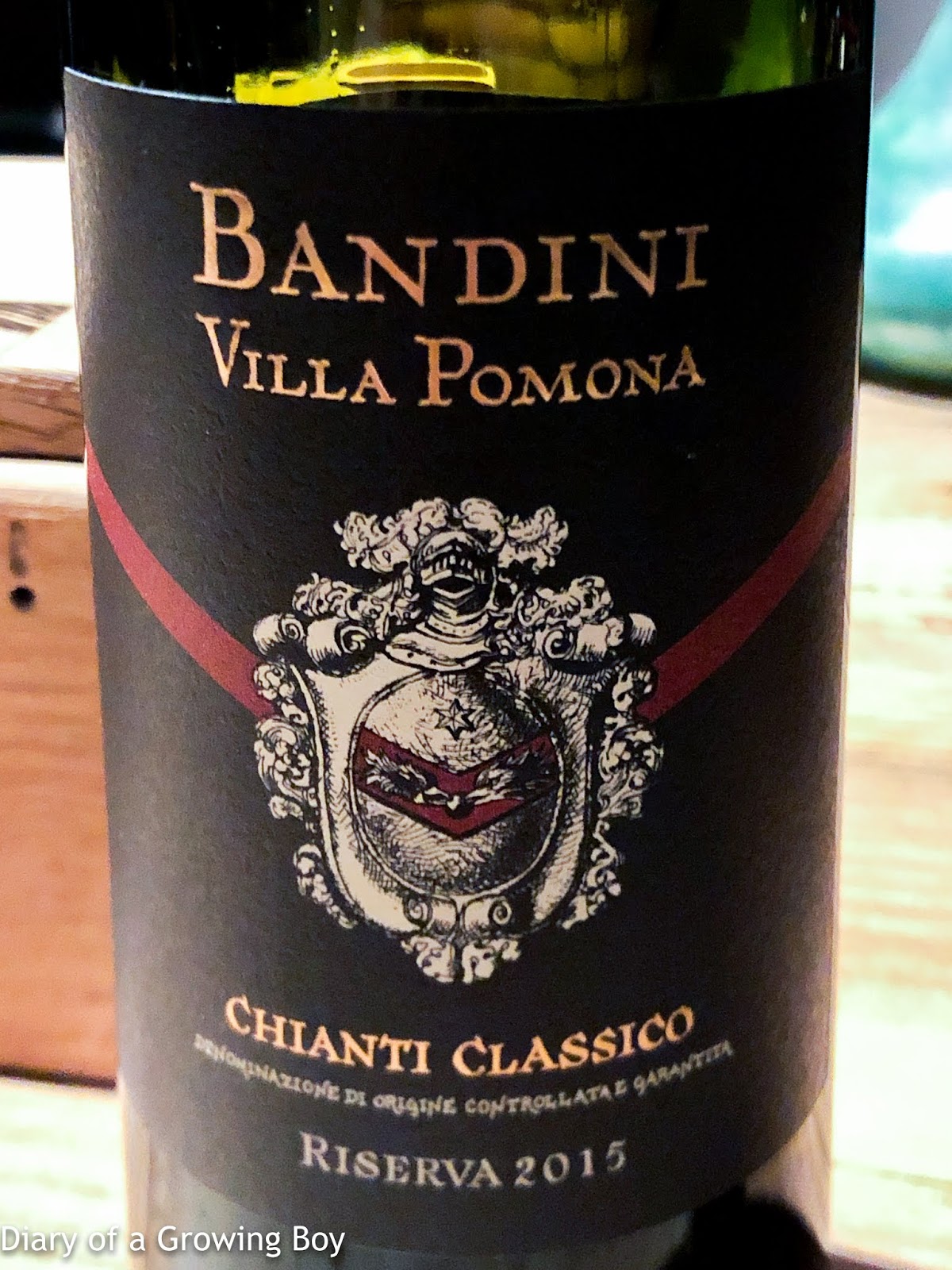 A Growing Boy's Wine Diary: Italian wine pairing