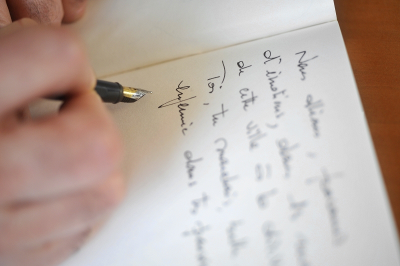 Bruno Descamps: Ecrire