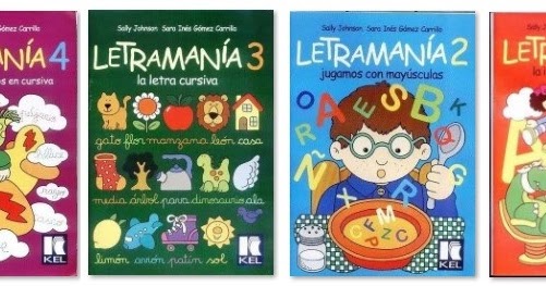 Letramania 1, 2 ,3 y 4 colección en pdf